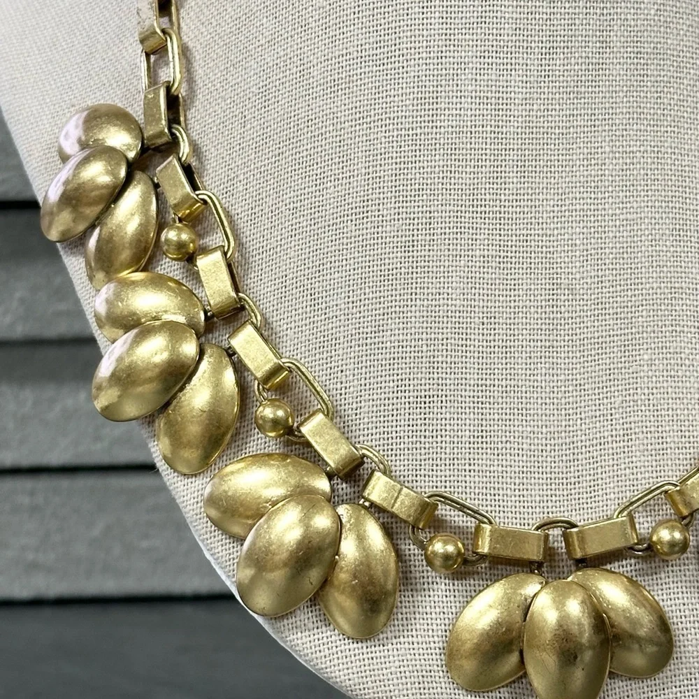 Stella & Dot | Jewelry | Signed Vintage Gold Stella Dot Hazel Statement ...